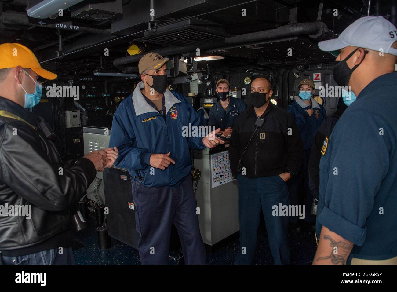 PACIFIC OCEAN (April 17, 2021) — Capt. Karrey Sanders, commanding ...