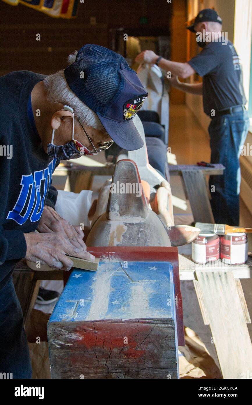 George and James Bennett, with retired Brig. Gen. Mike Bridges, restore ...