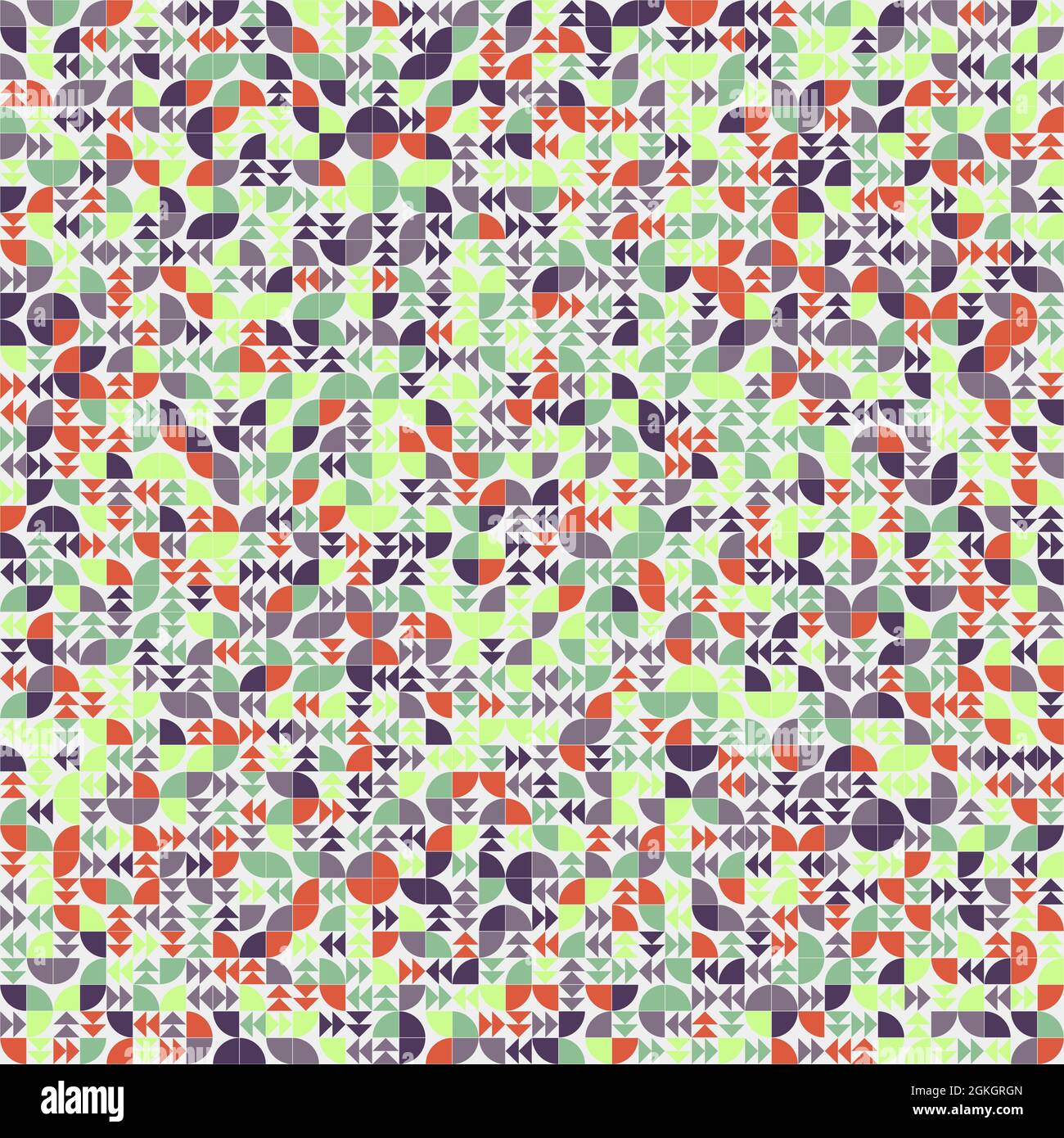 Abstract Geometrical generative computational art illustration Stock ...