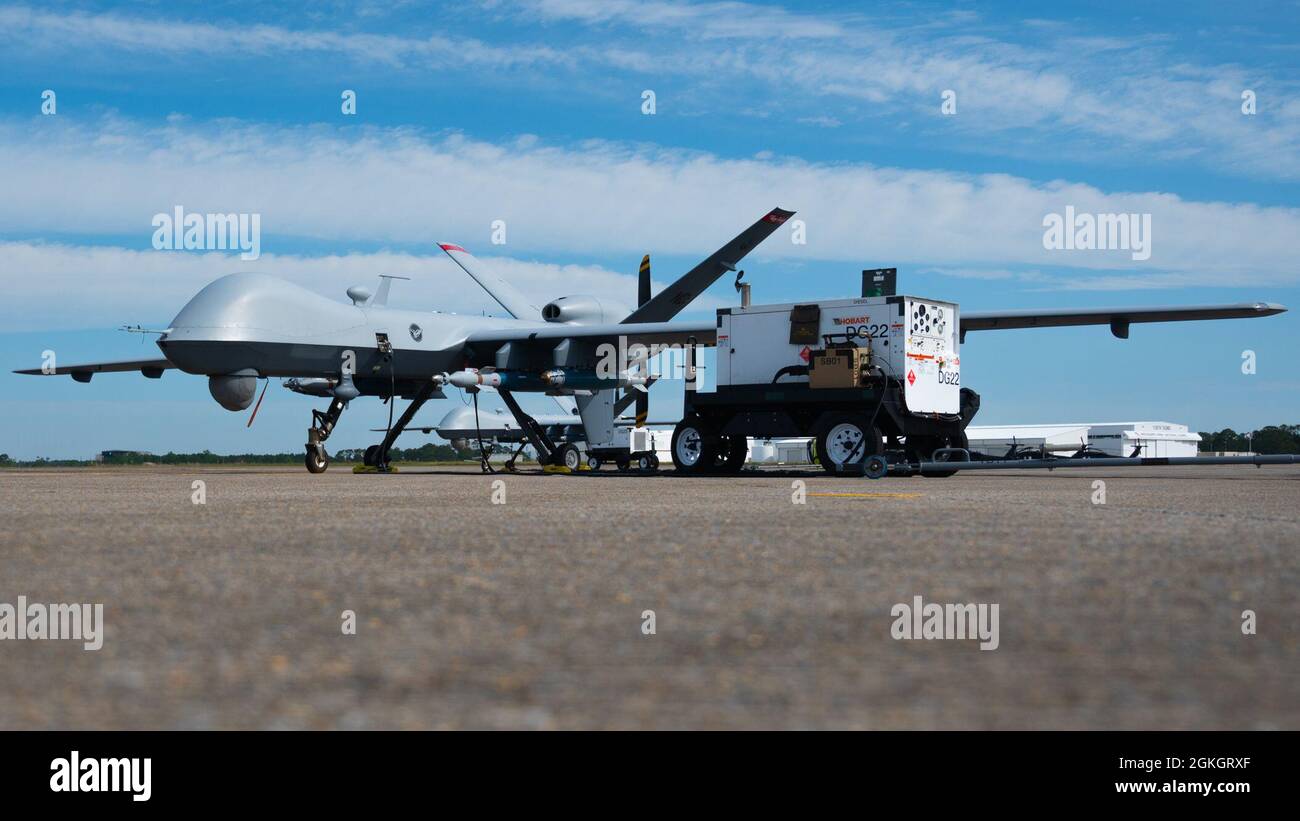 MQ-9 Reapers, assigned to the 119th Wing of the North Dakota Air ...
