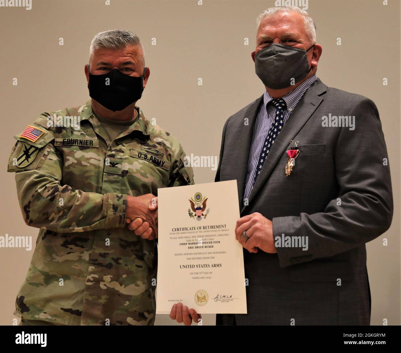 U.S. Army Col. Anthony Fournier, the brigade commander of the 48th ...