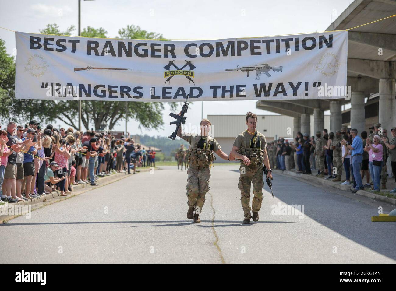 U.S. Army 1st Lt. Joseph Schoer and 1st Lt. Corey Zinc, assigned to ...