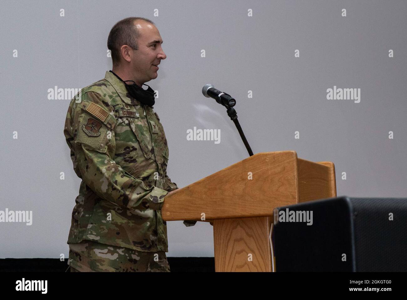 U.S. Air Force Col. John F. Borowski, 387th Air Expeditionary Group ...