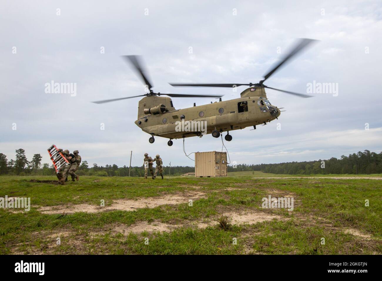 Soldiers with Company B, 1st Battalion, 111th Aviation Regiment, based ...