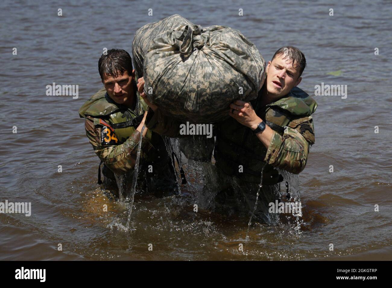1st Lt. Vince Paikowski and 1st Lt. Alastair Keys, assigned to the75th ...