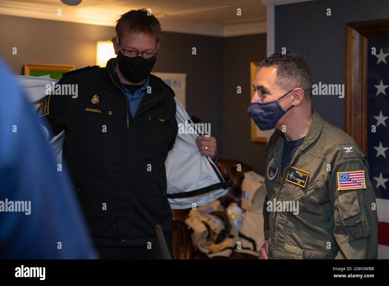 Royal Canadian Navy Rear Adm. Steve Waddell, Vice Commander Seconder ...