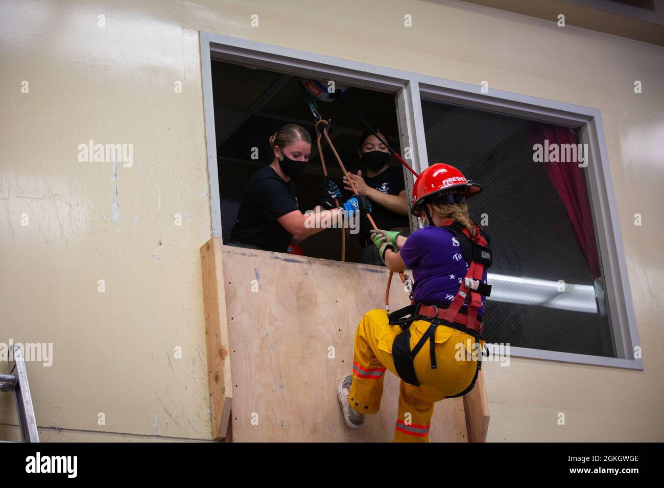U.S. Marine Corps Sgts. Katrina Jimenez and Cori Barney, both aircraft ...