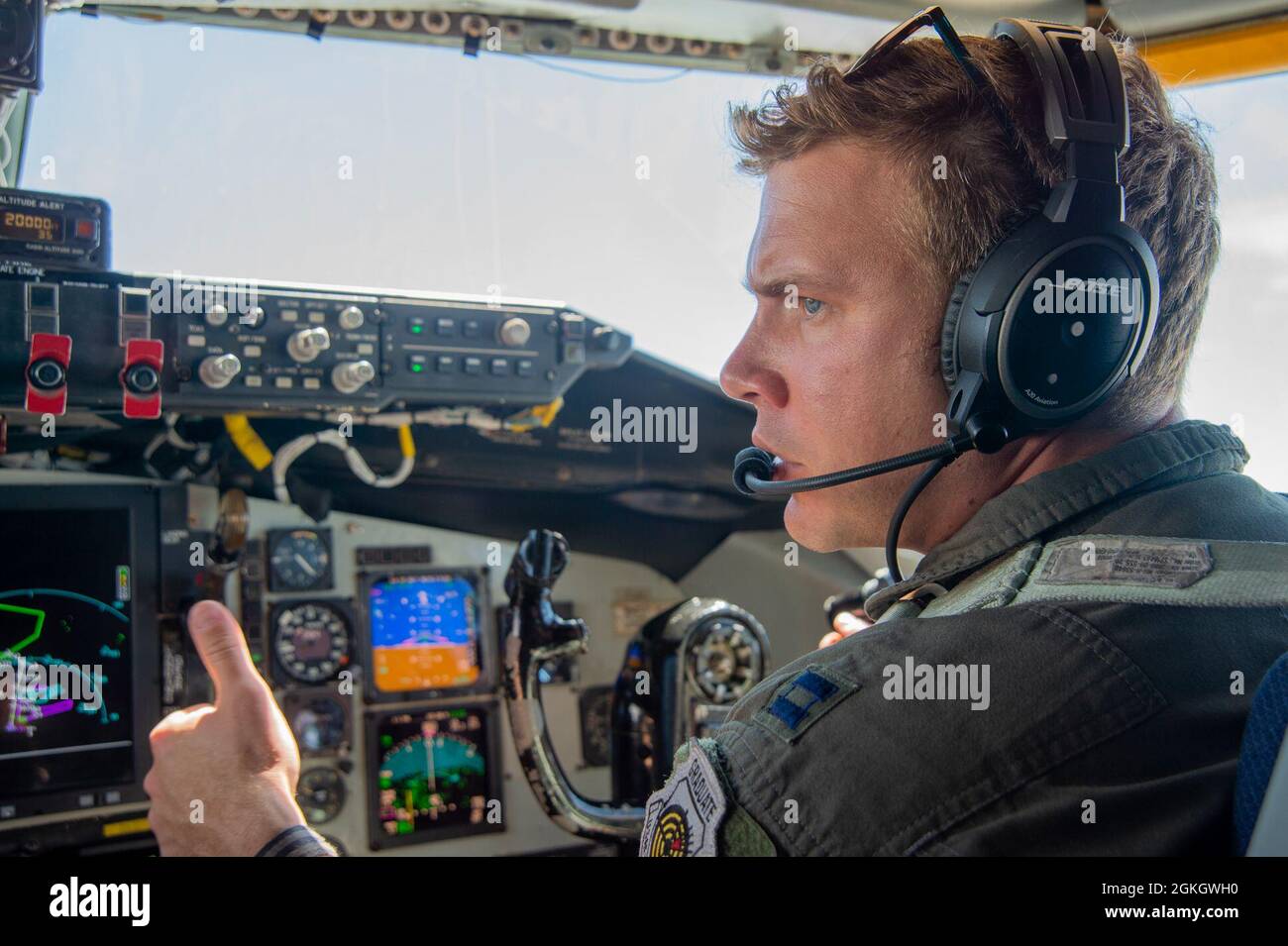 Capt. Vincent T. Jovene III, a 91st Air Refueling Squadron instructor ...