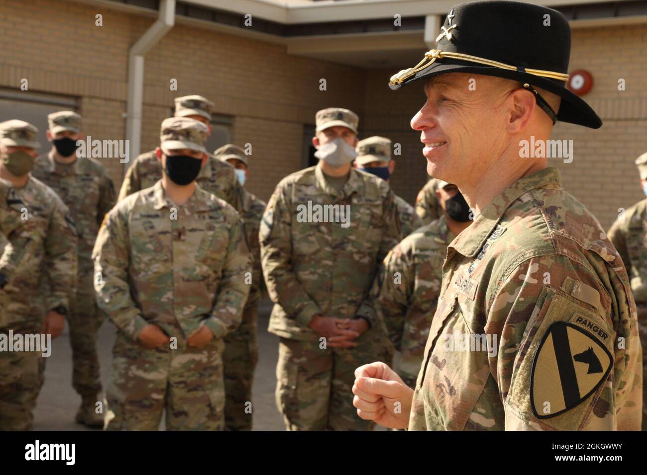 Brig. Gen. Brett Sylvia, Deputy Commanding General-Maneuver, 1st ...
