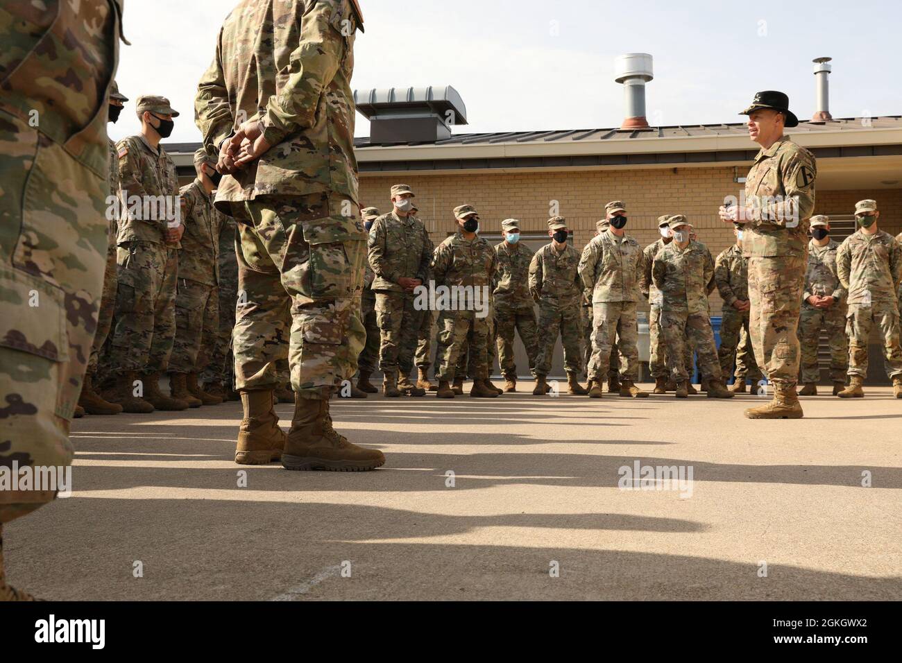 Brig. Gen. Brett Sylvia, Deputy Commanding General-Maneuver, 1st ...