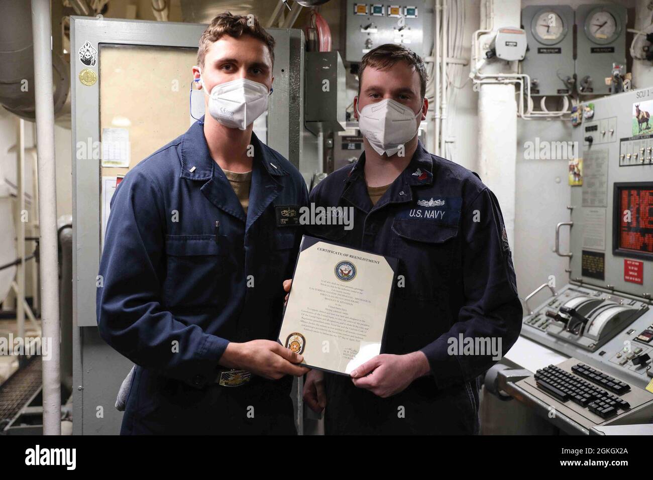 ENGLISH CHANNEL (April 19, 2021) Gas Turbine System Technician ...