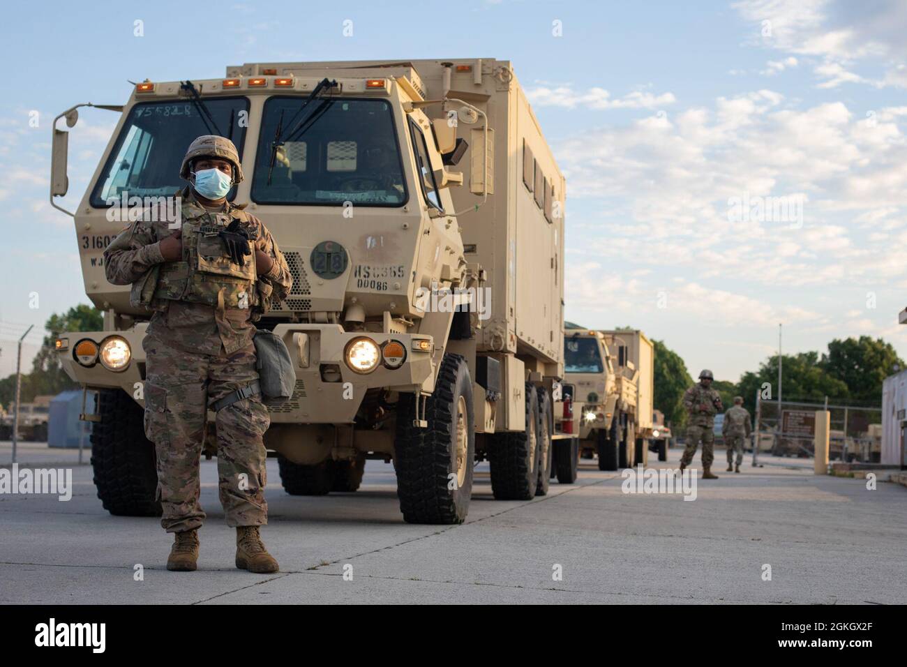 Spc. Shakur Burgess, a Soldiers of 603rd Aviation Support Battalion ...