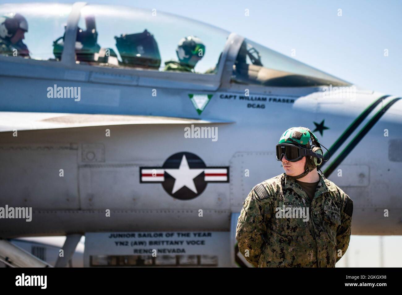 An EA-18G Growler assigned to Electronic Attack Squadron (VAQ) 209, U.S ...