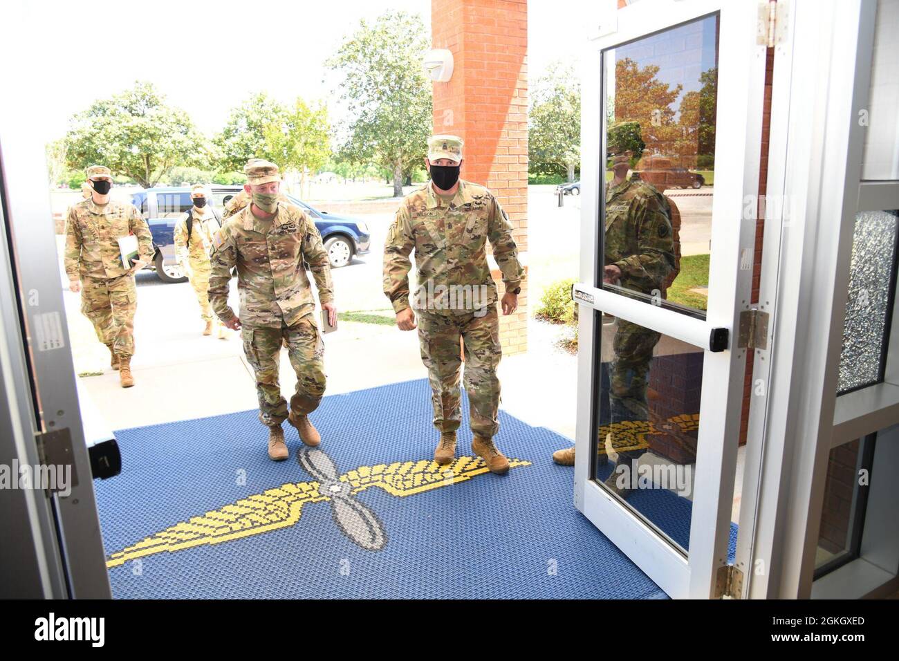 Command Sgt. Maj. James Wilson, U.S. Army Aviation branch command ...