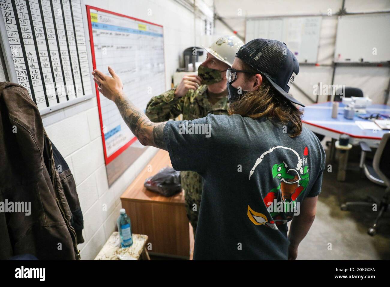 Adm. William Lescher, Vice Chief of Naval Operations, discusses crew ...