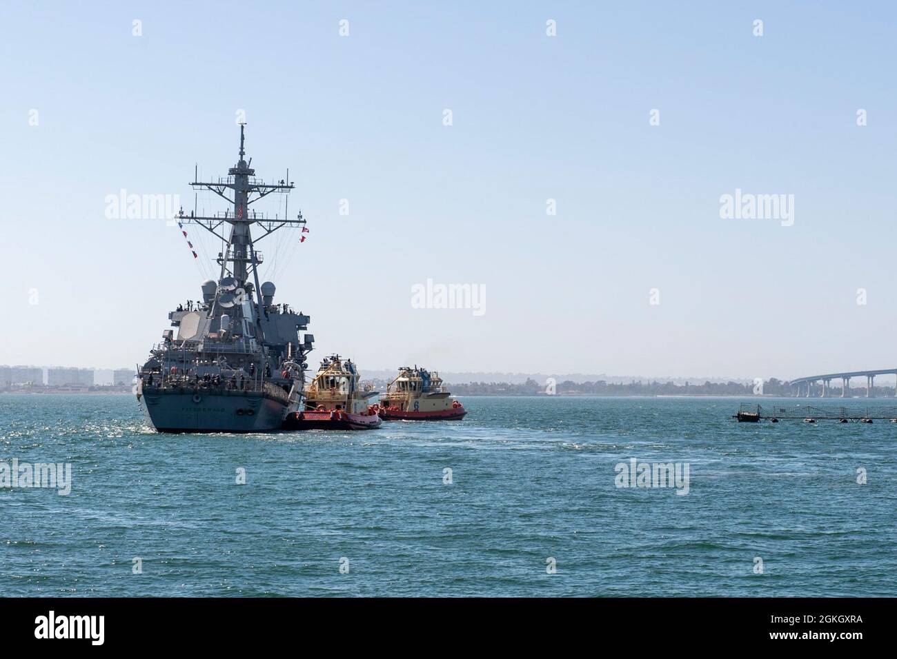 210419-N-OA516-1169 SAN DIEGO (Apr. 19, 2021) The guided-missile ...