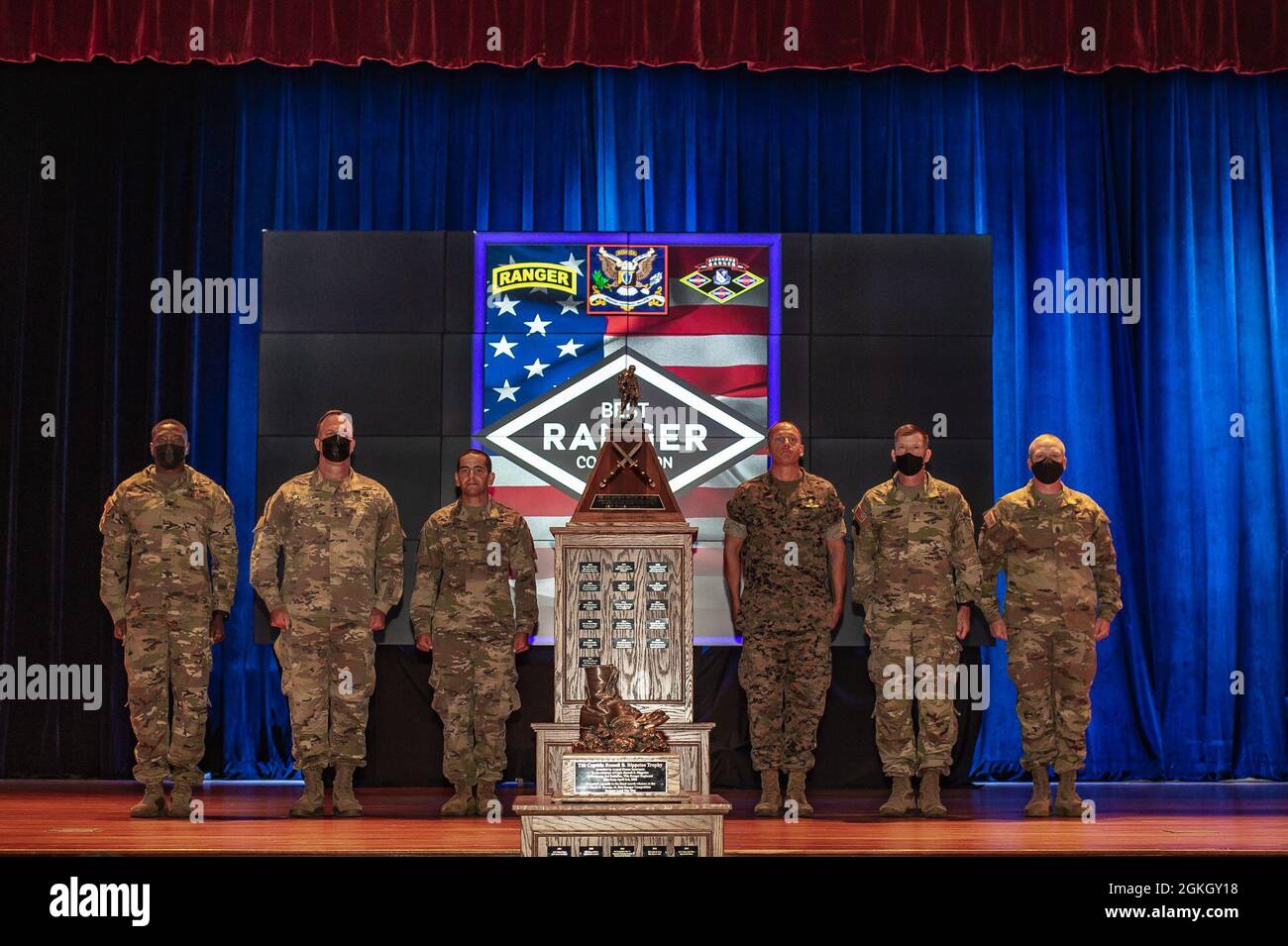 2021 David E. Grange Best Ranger Competition (BRC) participants are ...