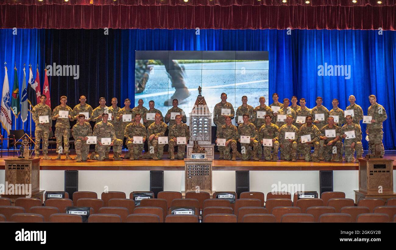 2021 David E. Grange Best Ranger Competition (BRC) participants are ...