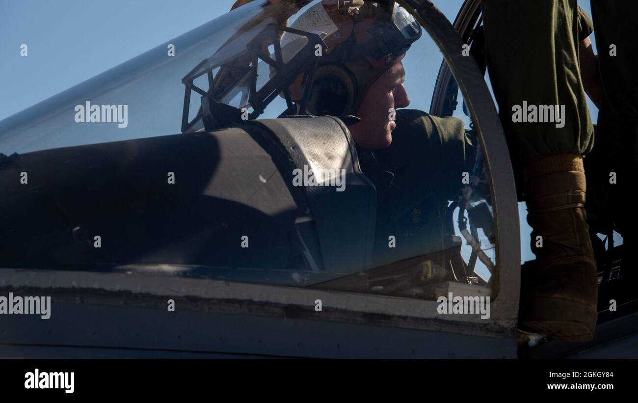 Marine Pfc. A.J. Wagner, a plane captain in training with Marine Attack ...