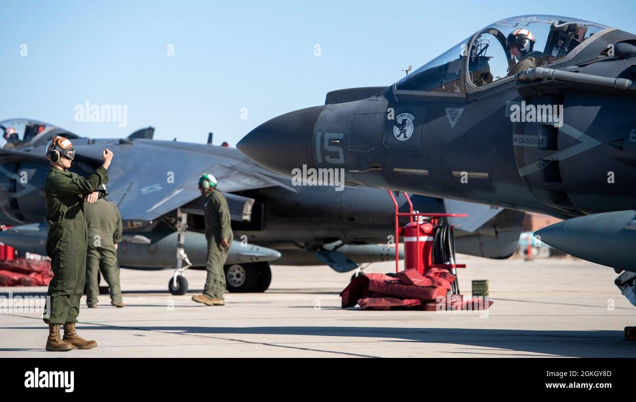 Marine Pfc. A.J. Wagner, a plane captain in training with Marine Attack ...