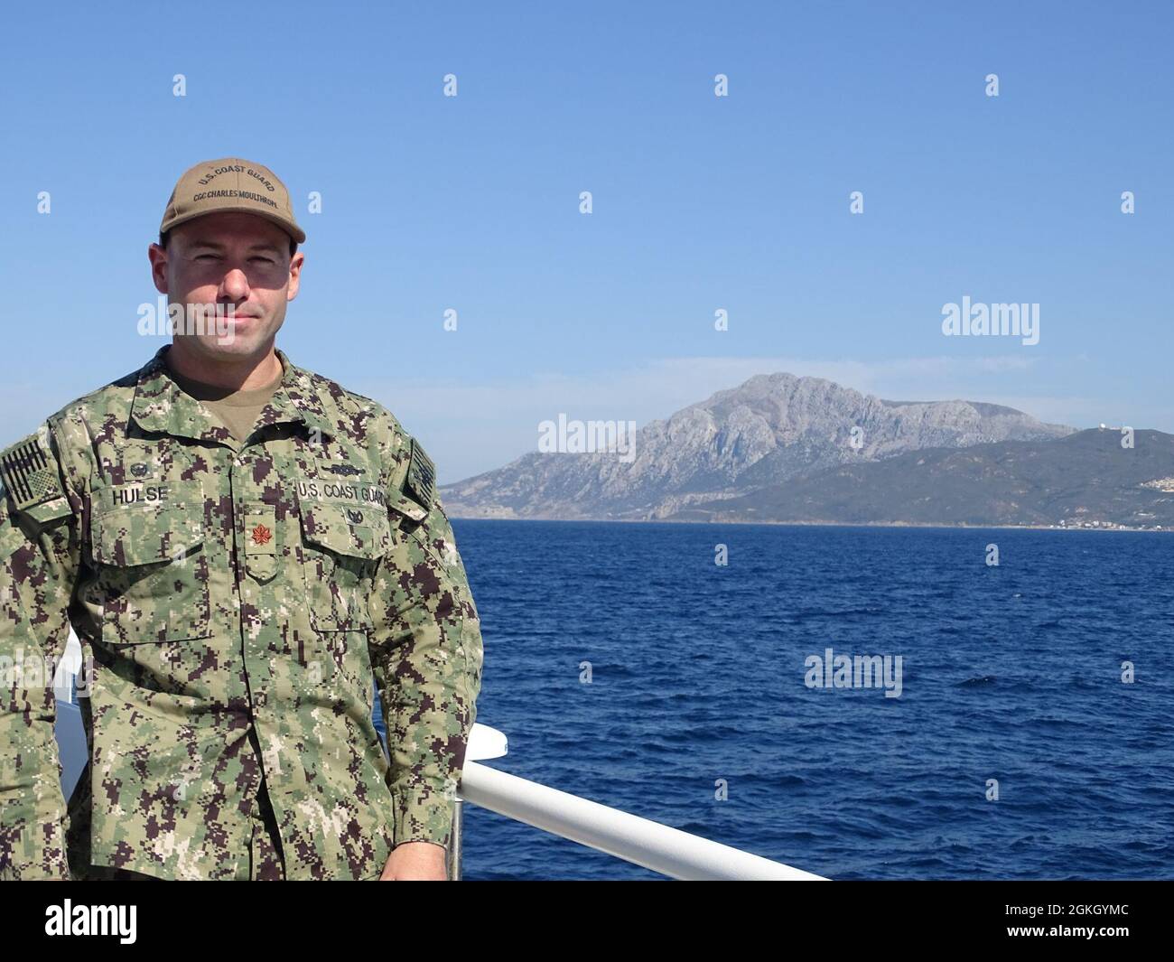MEDITERRANEAN SEA (April 19, 2021) Lt. Cmdr. Steve Hulse, commanding ...