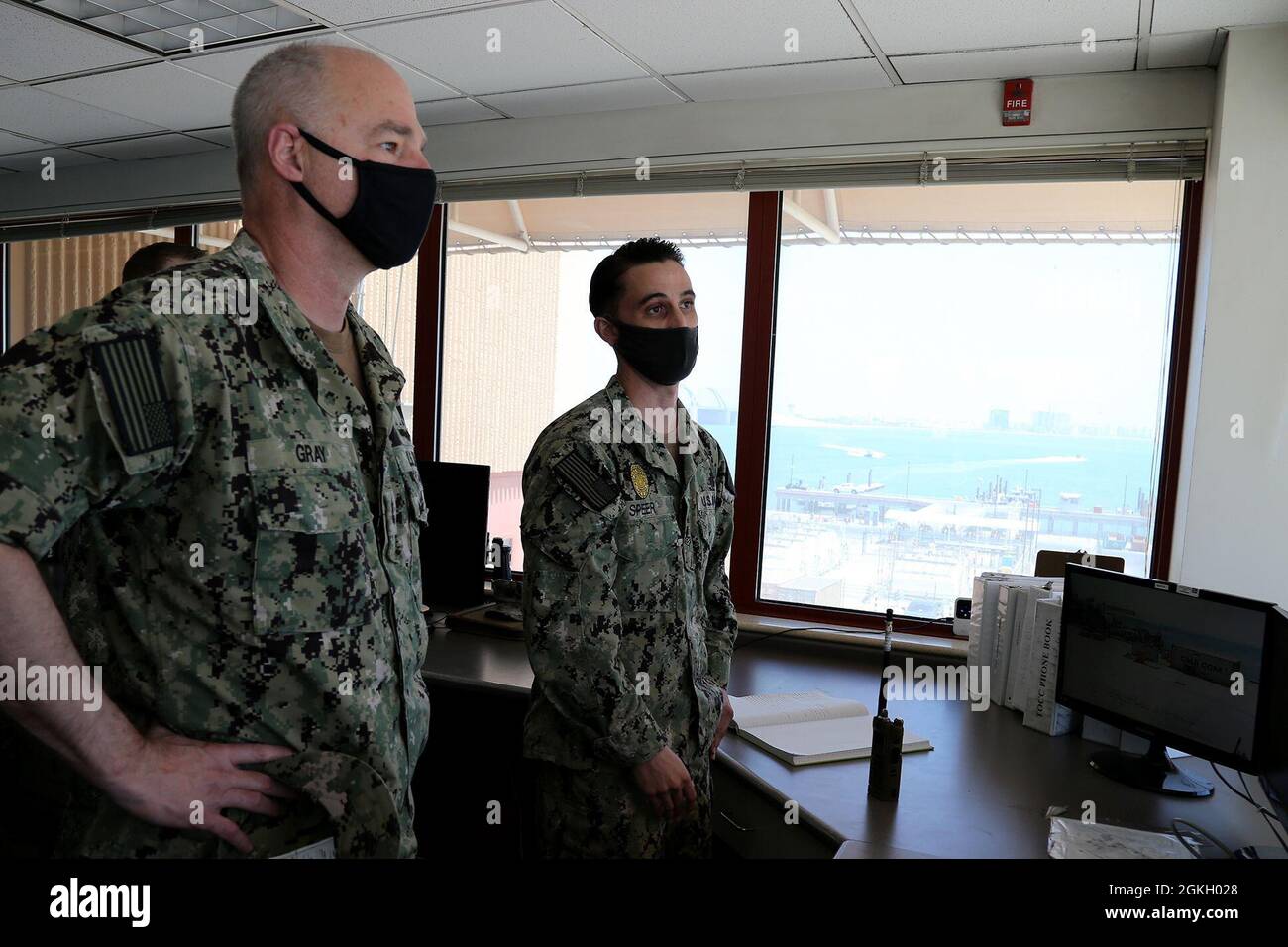 210419-N-HU253-1077 MANAMA, Bahrain (Apr. 19, 2020) Rear Adm. Scott ...