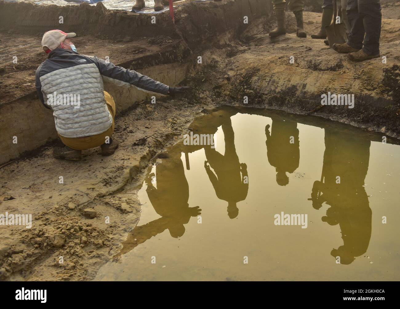 Dr. Alex Baer, a Defense POW/MIA Accounting Agency (DPAA) forensic ...