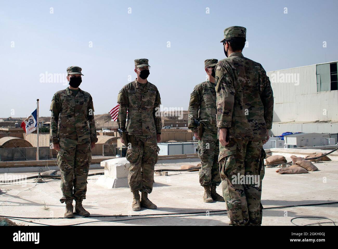 Deployment patch ceremony hi-res stock photography and images - Alamy