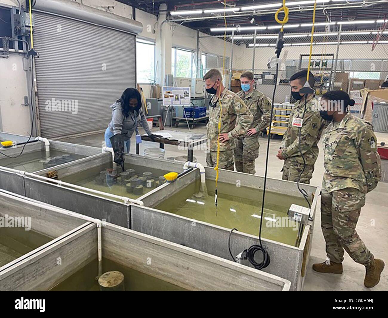 Soldiers from the 46th Engineer Battalion shadow U.S. Army Corps of ...