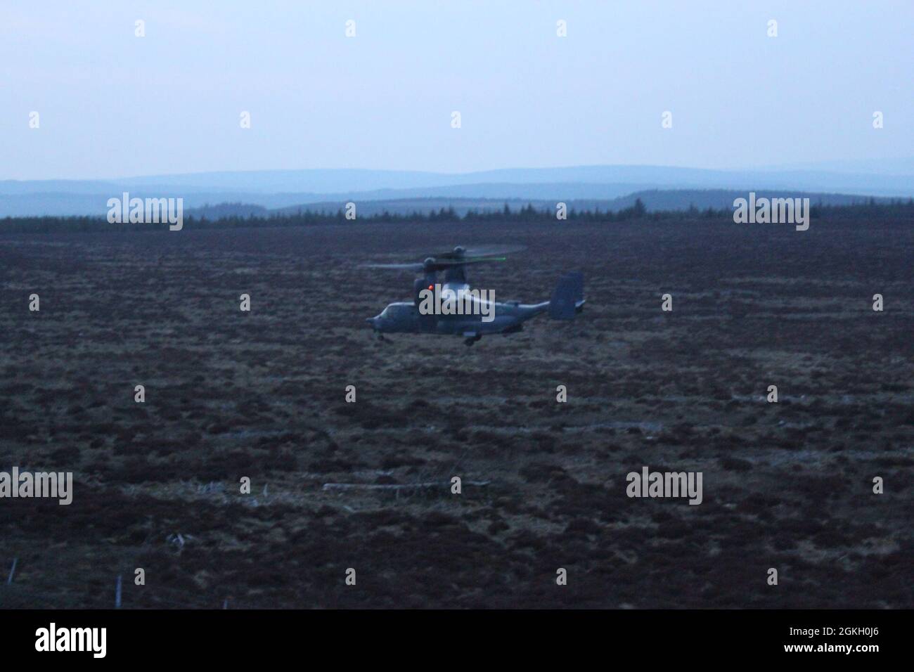 A CV-22B Osprey assigned to 352d Special Operations Wing conducted ...