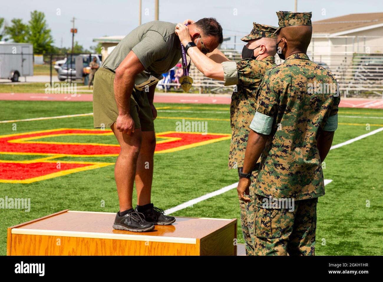 U.S. Marine Corps Gunnery Sgt. John Williams, a recovering service ...