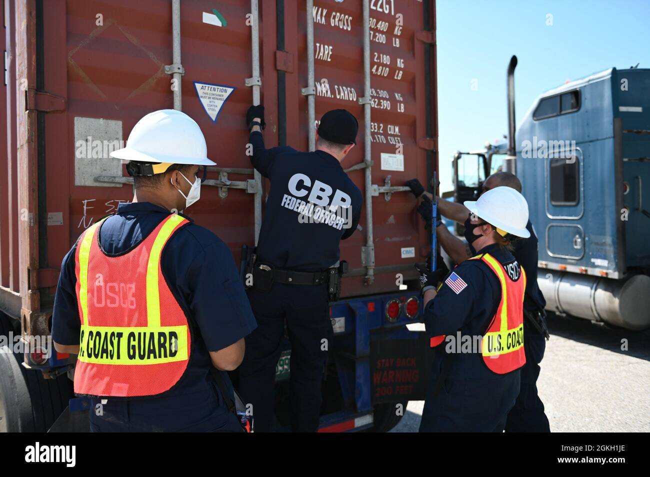 U.S. Coast Guard Chief Petty Officer Kerry Bolen, Port Safety and ...