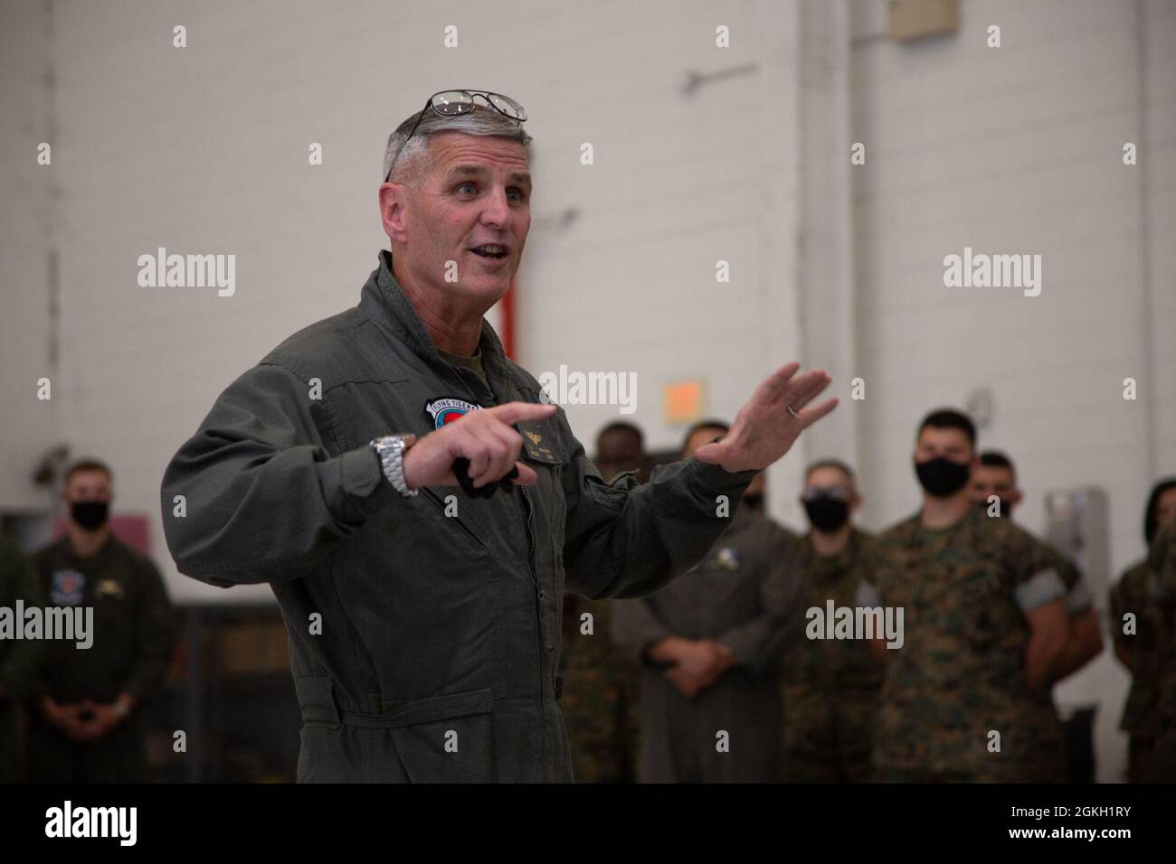 U.S. Marine Corps Maj. Gen. Christopher J. Mahoney, commanding general ...