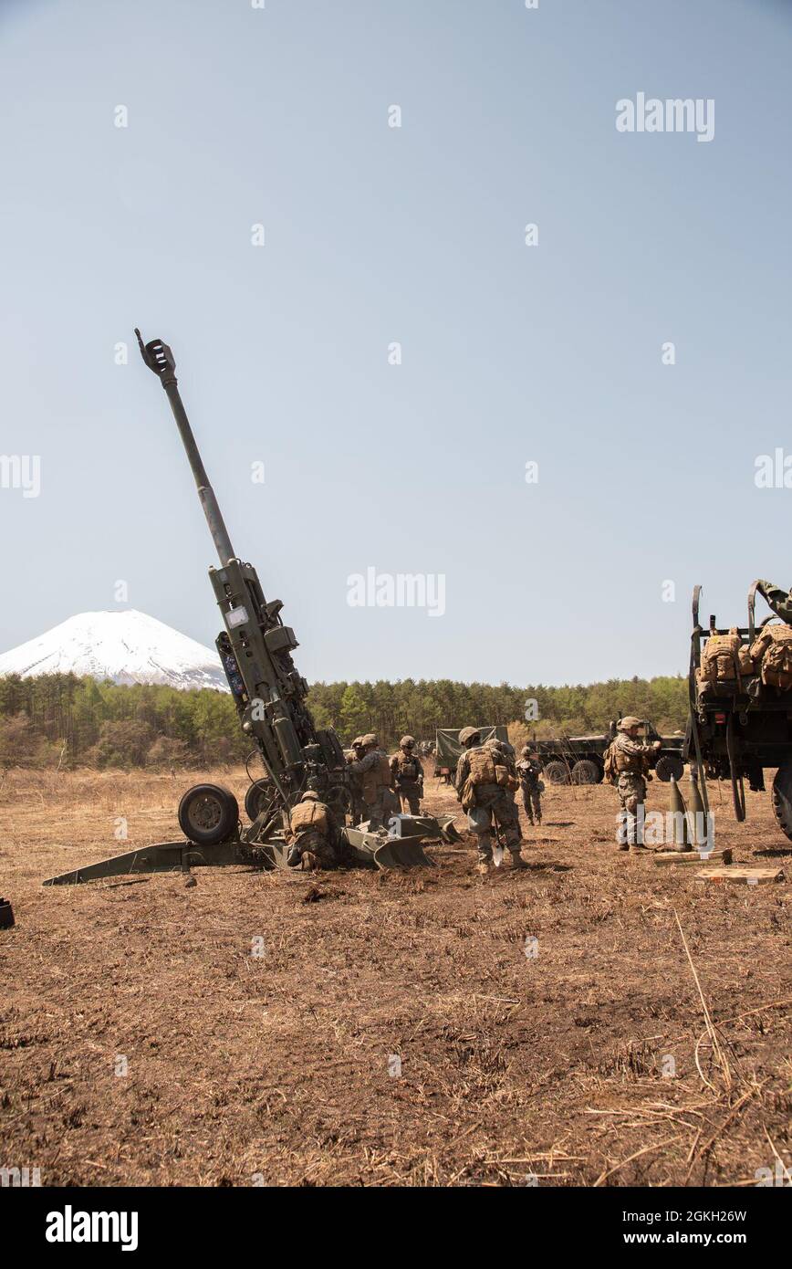 U.S. Marines with 3rd Battalion, 12th Marines, 3d Marine Division ...