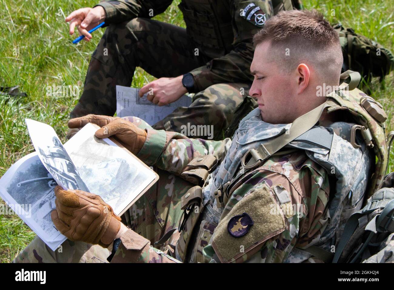 Sgt. Logan Kelly, an infantryman with Headquarters & Headquarters ...