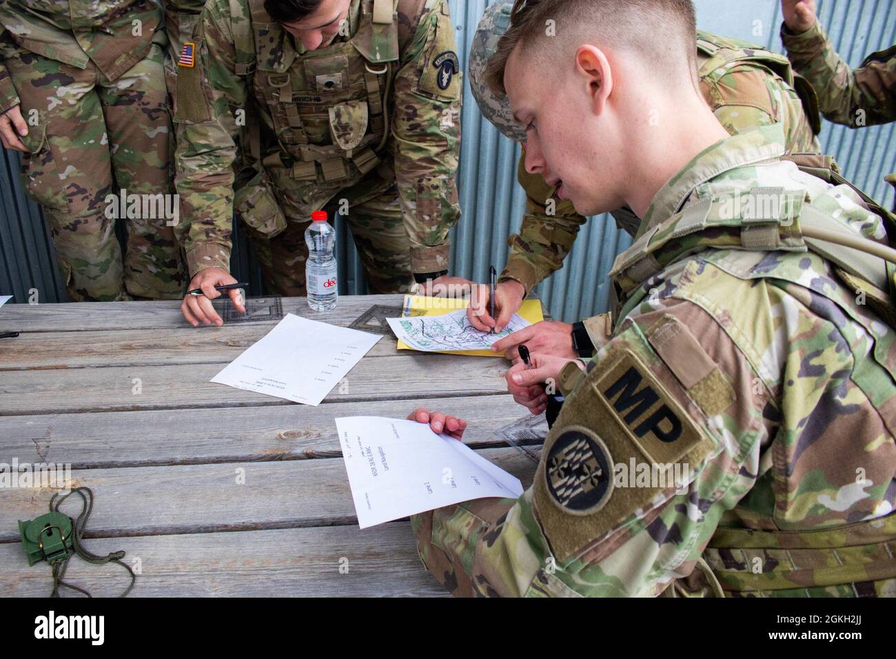 Spc. Joseph Breining, a military police Soldier with the 29th Military ...