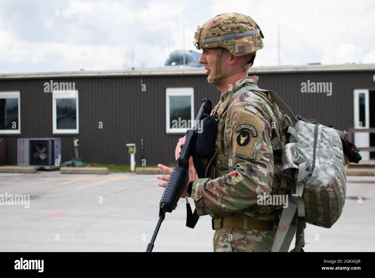 Staff Sgt. Tyler Mathis, an intelligence analyst with Headquarters ...