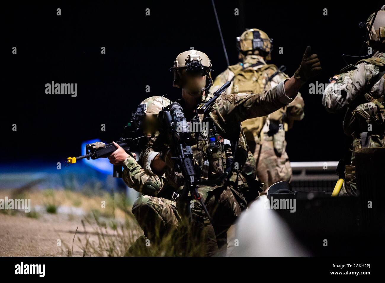 American and Uzbek Special Forces conduct training operations as part ...