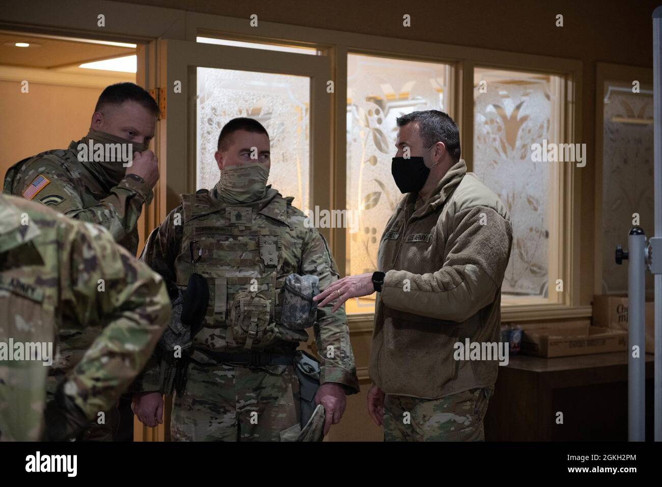 Maj. Gen. Mike Wickman, 34th Red Bull Infantry Division commanding ...