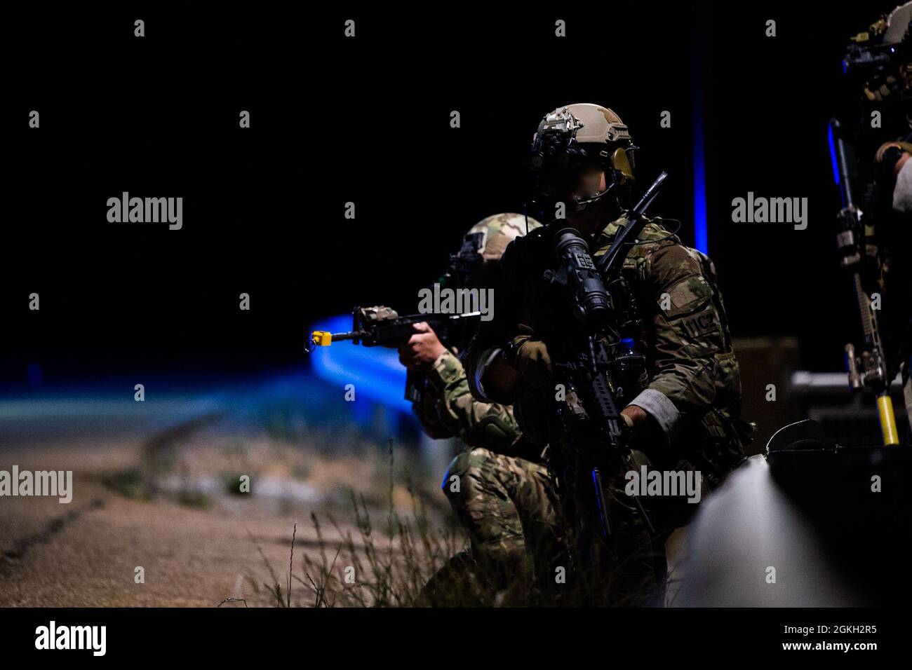 American and Uzbek Special Forces conduct training operations as part ...