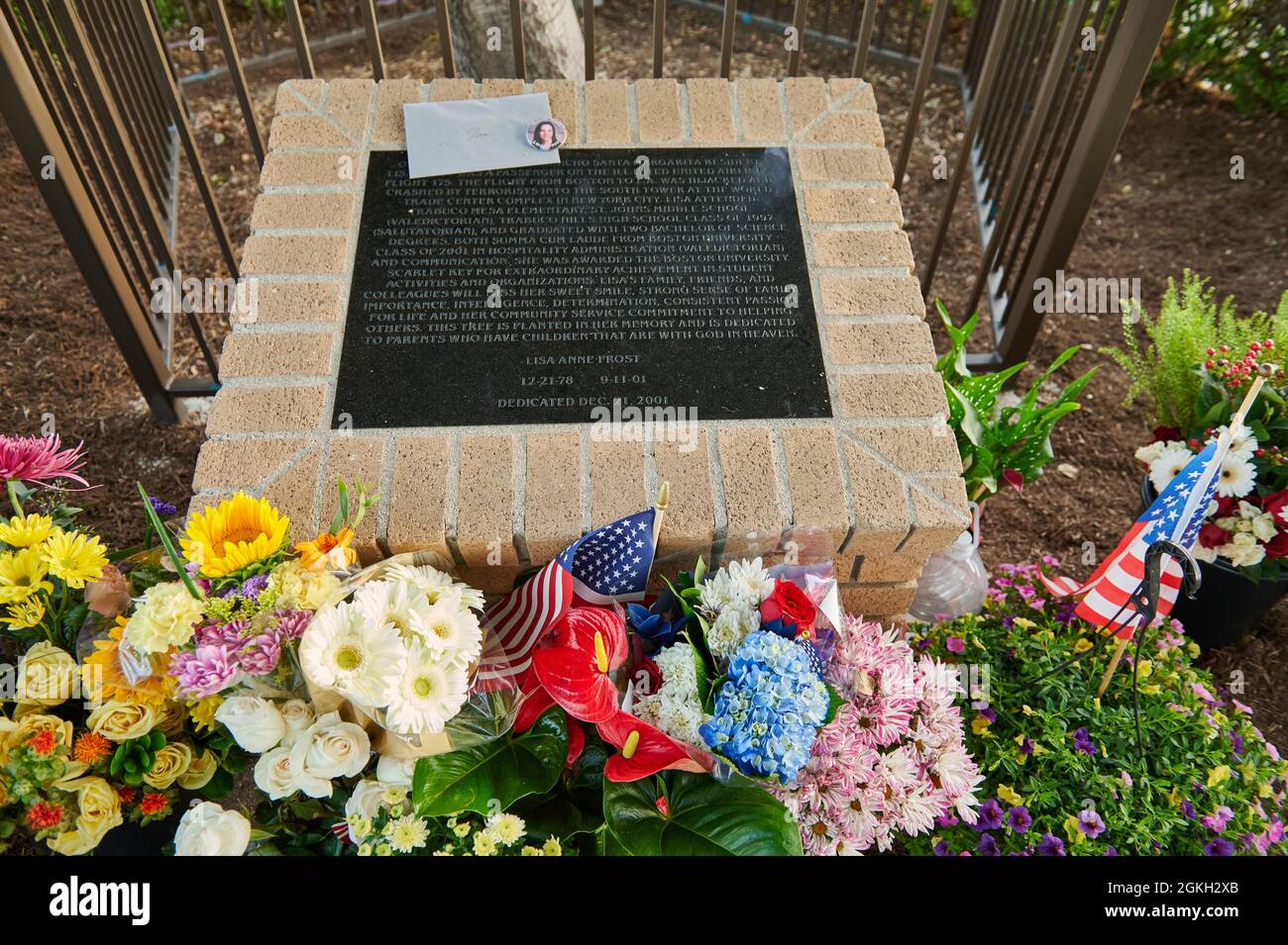 Lisa Frost Memorial Stock Photo - Alamy