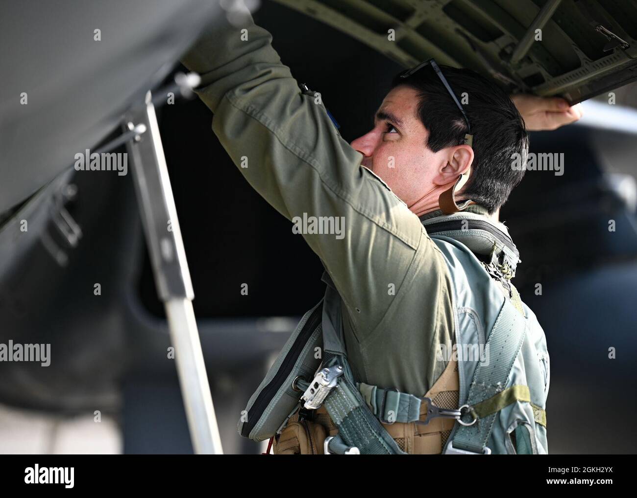 Capt. Greg “Loco” Arnheim, 492nd Fighter Squadron weapons system ...