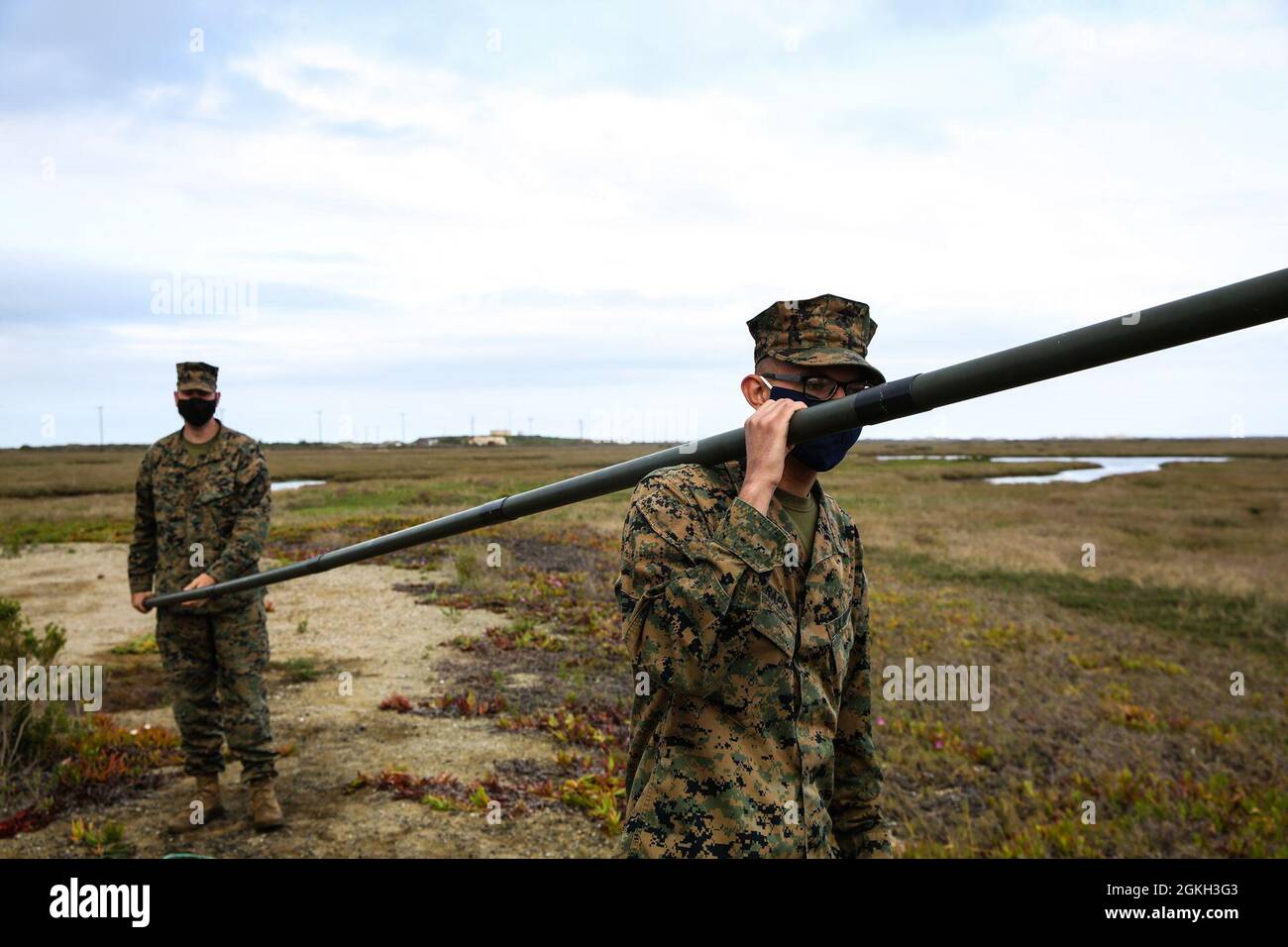 U.S. Marines assigned to I Marine Expeditionary Force Information Group ...