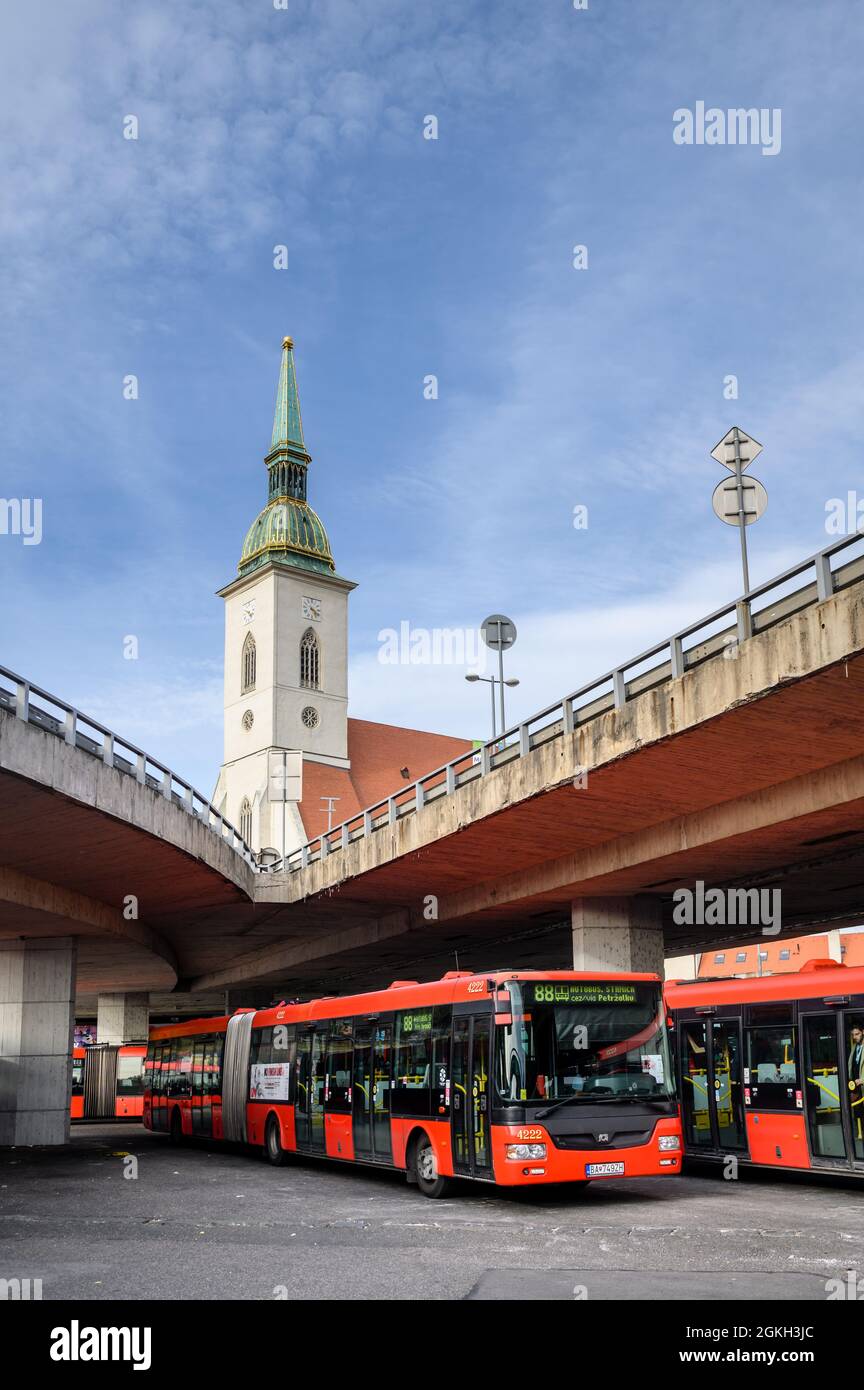 Bratislava bus station hi-res stock photography and images - Alamy