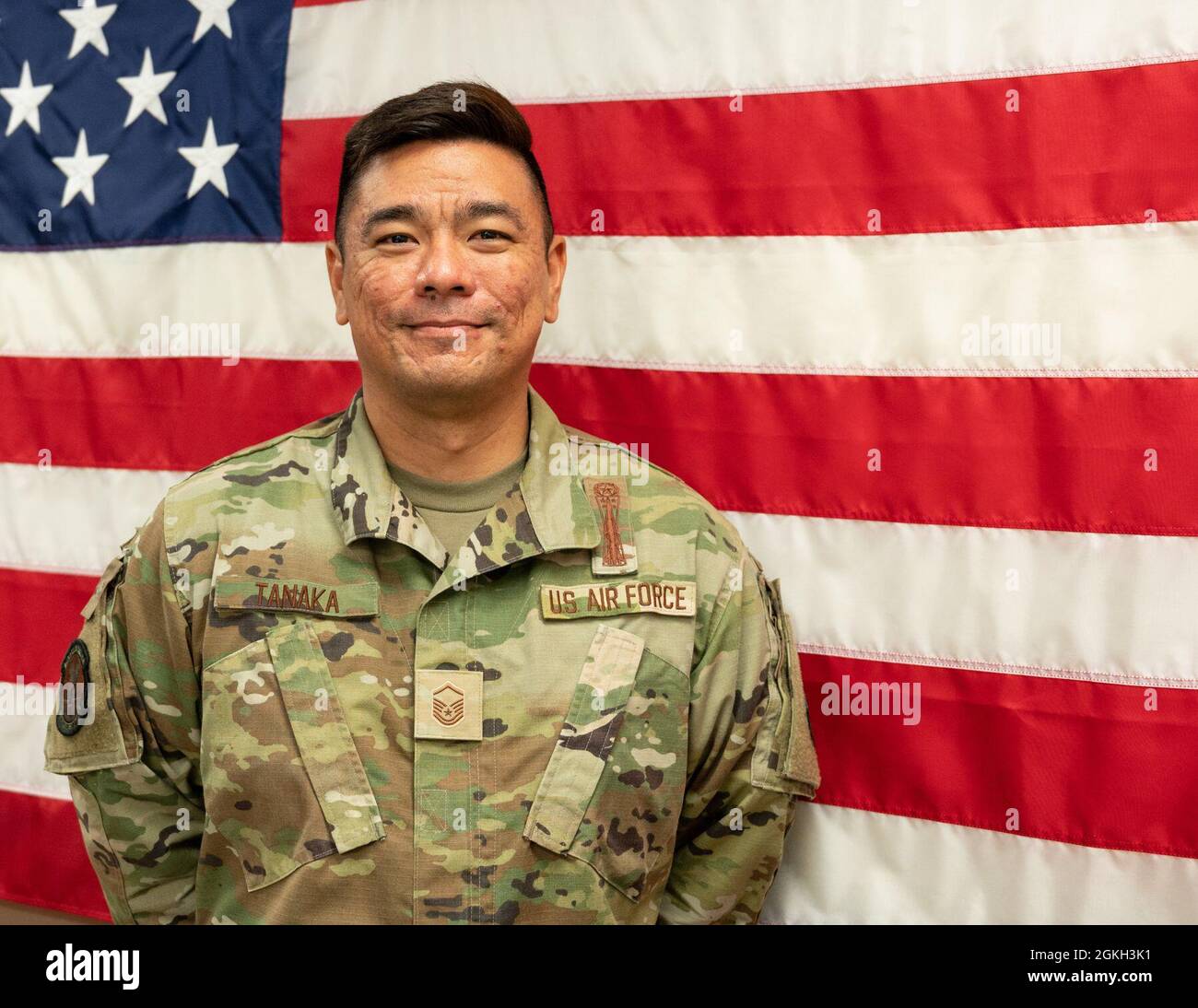 Master Sgt. Brandon Tanaka, 2nd Munitions Squadron missile maintenance ...