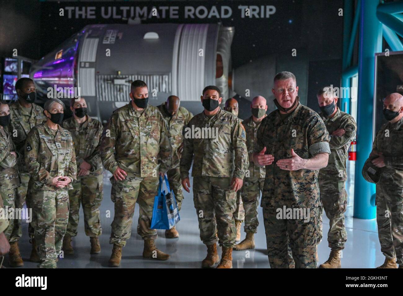 Master Gunnery Sgt. Scott Stalker, United States Space Command command ...