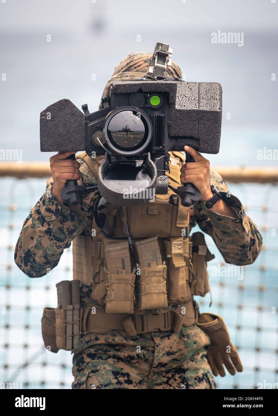 PACIFIC OCEAN (April 20, 2021) U.S. Marine Corps Lance Cpl. Enrique ...