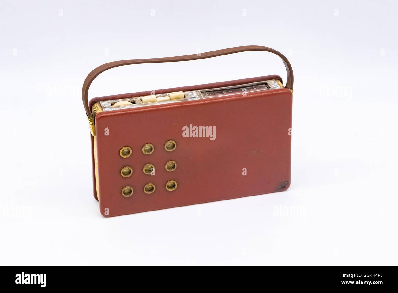 1960s 1962 vintage small Ferguson 3110 transistor radio or tranny on a ...