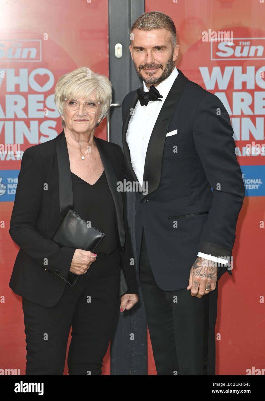 Photo Must Be Credited ©Alpha Press 079965 14/09/2021 David Beckham and ...