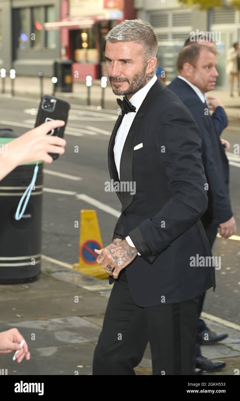 Photo Must Be Credited ©Alpha Press 079965 14/09/2021 David Beckham The ...